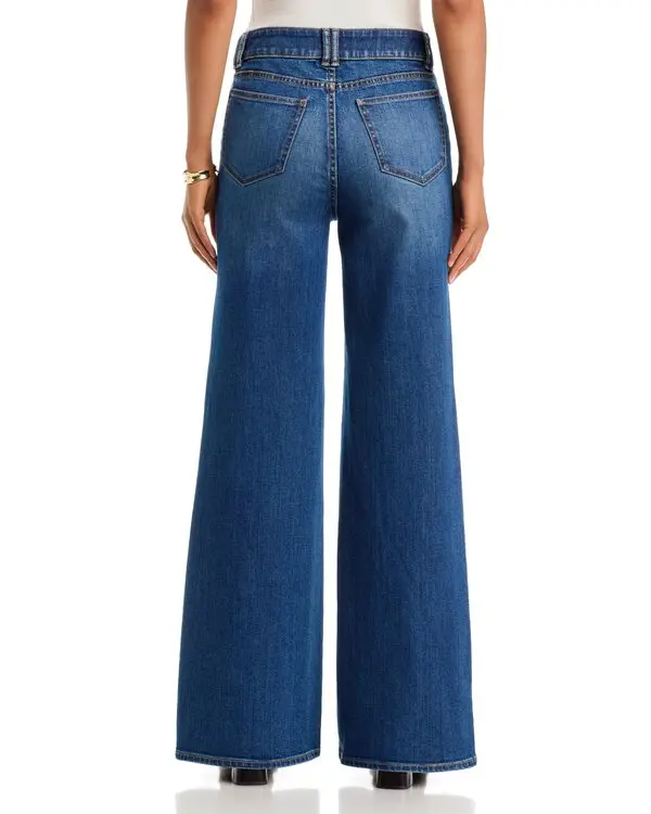 Ramy Brook Fay High-rise Wide-leg Jeans