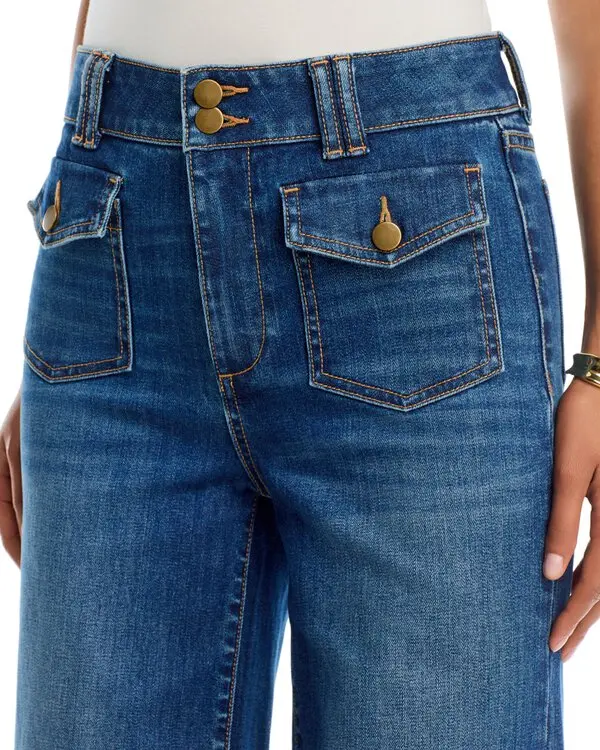 Ramy Brook Fay High-rise Wide-leg Jeans