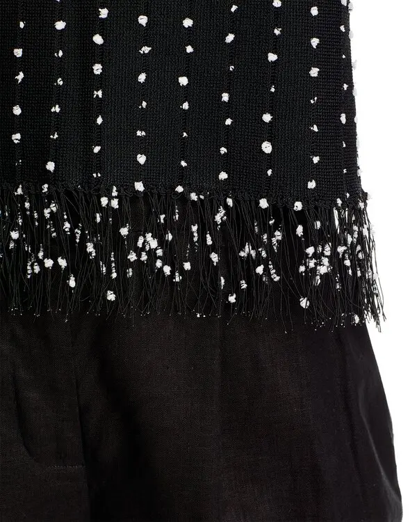 Rag & Bone James Embellished Tank Top - Black