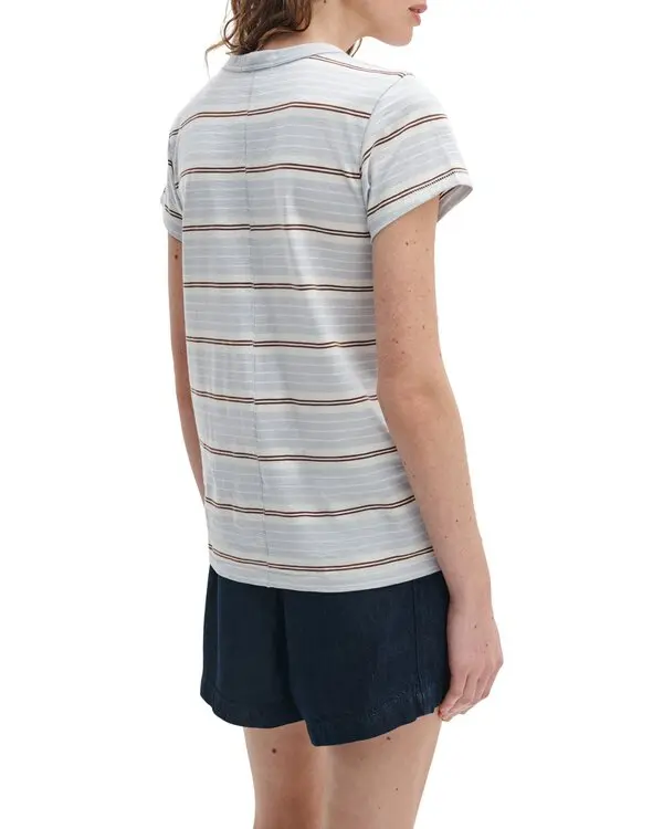 Rag & Bone Slub Stripe Crewneck T-shirt
