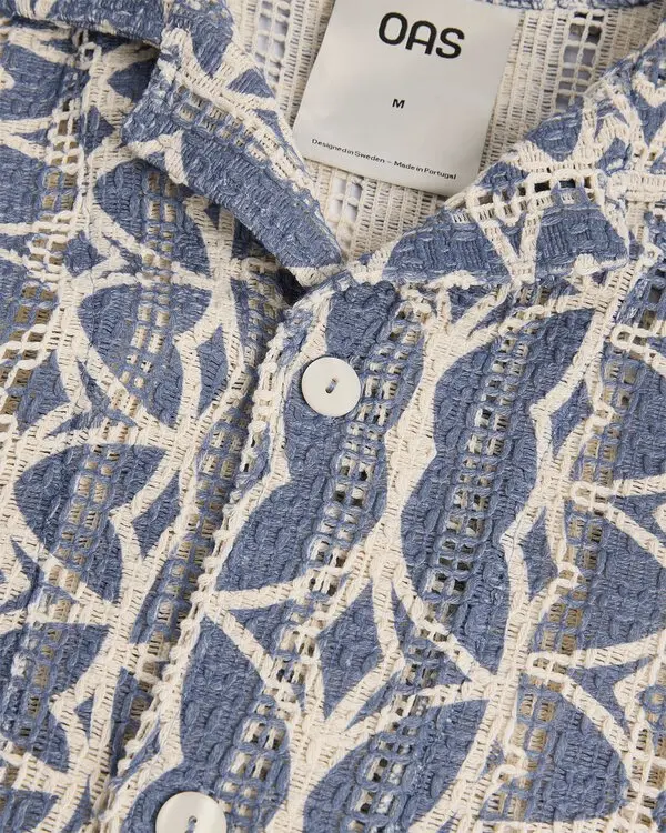 Oas Arko Cuba Shirt - Dust Blue