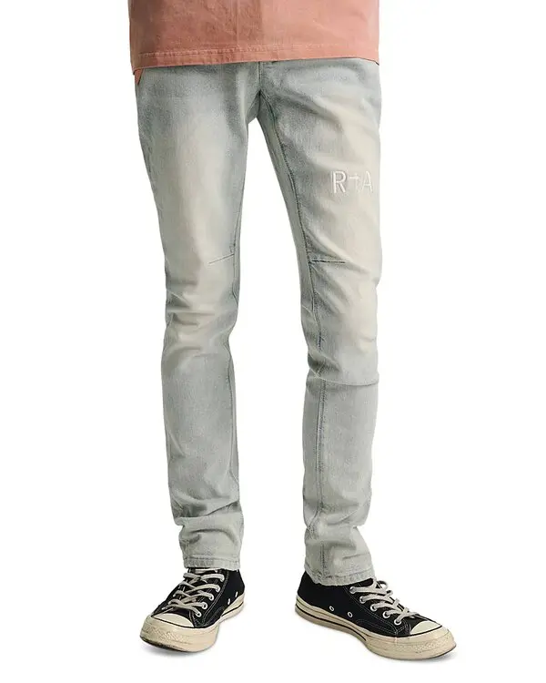RtA Skinny Fit Jeans In Wash