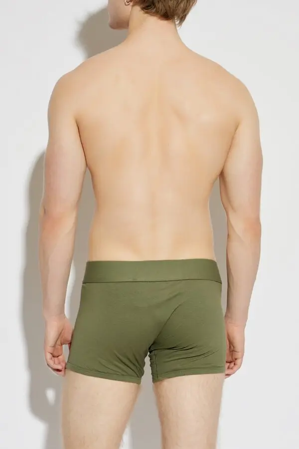 Palm Angels Two-pack Of Boxers With Logo