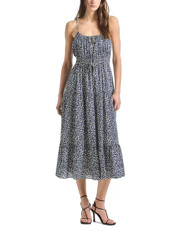 Derek Lam 10 Crosby Abigail Printed Midi Dress