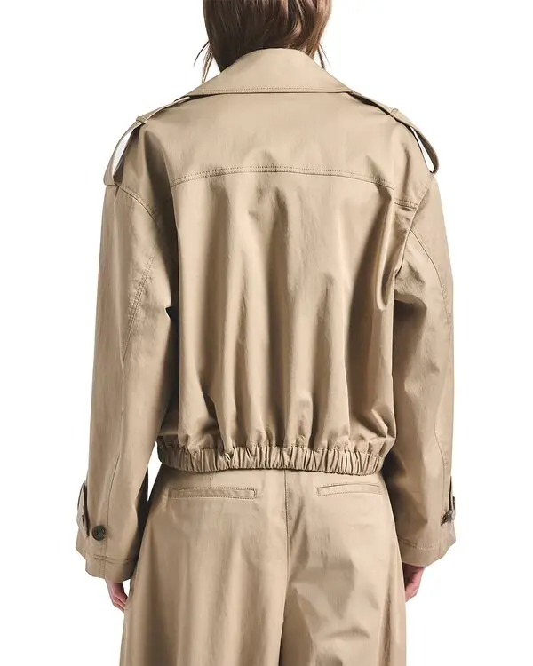 Derek Lam 10 Crosby Emilio Cropped Trench Coat