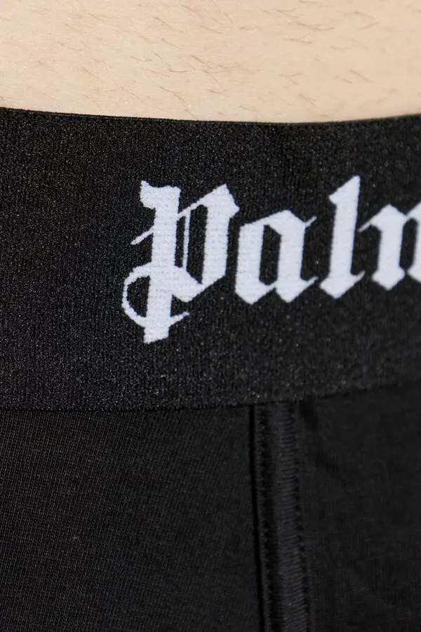 Palm Angels Three-pack Of Boxers With Logo