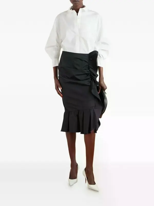 Carolina Herrera Balloon Sleeve Shirt