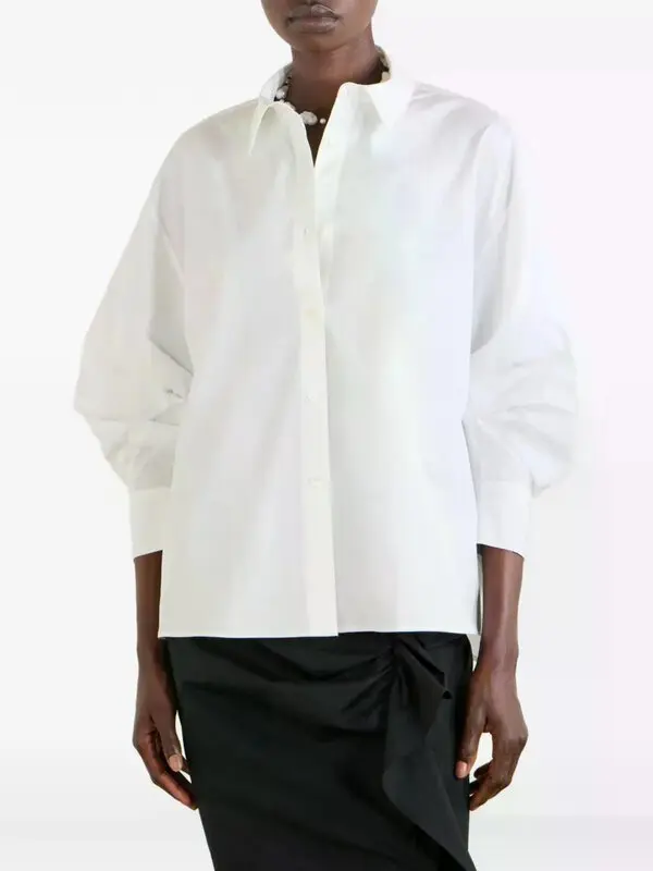 Carolina Herrera Balloon Sleeve Shirt