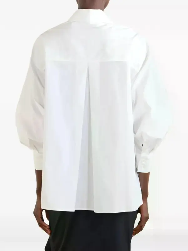Carolina Herrera Balloon Sleeve Shirt
