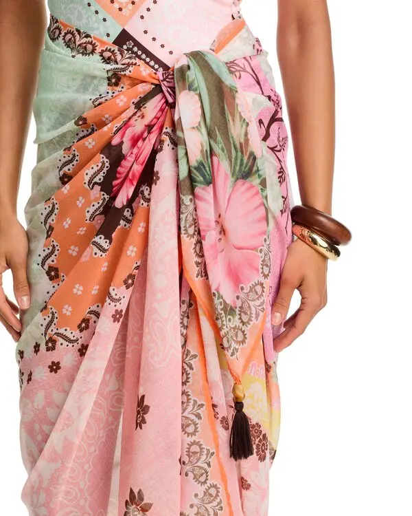 Agua Bendita Aqua X Marine Pareo Cover Up Exclusive