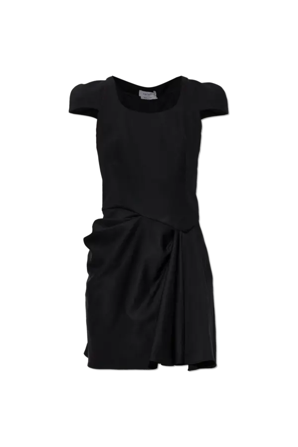 Alexander McQueen Draped Mini Dress