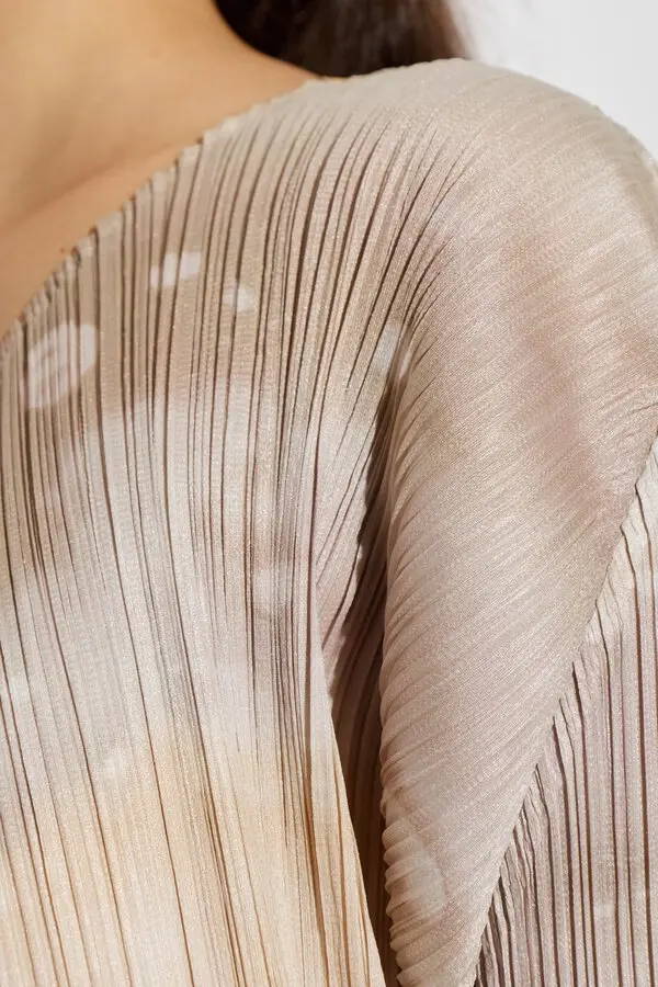 Issey Miyake Pleated Cardigan