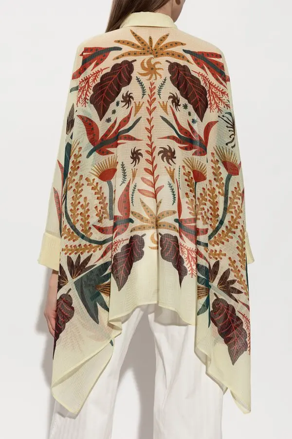 Etro Asymmetrical Printed Shirt