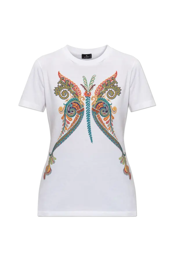 Etro Printed Cotton T-shirt