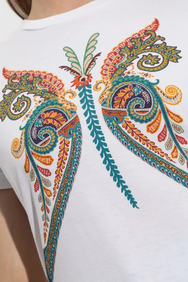 Etro Printed Cotton T-shirt