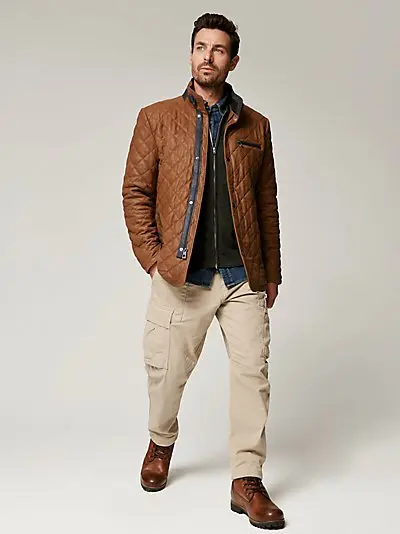 Overland Christopher Quilted Leather Jacket