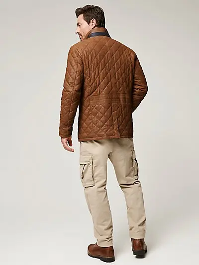 Overland Christopher Quilted Leather Jacket