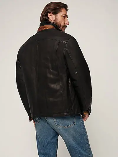 Overland Romano Lambskin Leather Jacket