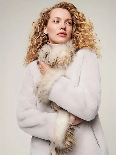 Overland Chantal Reversible Sheepskin Coat