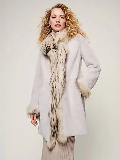 Overland Chantal Reversible Sheepskin Coat