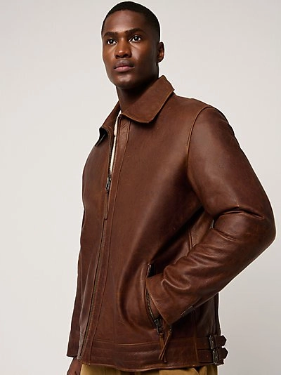 Overland Jesse Cowhide Leather Jacket