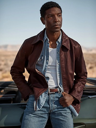 Overland Jesse Cowhide Leather Jacket