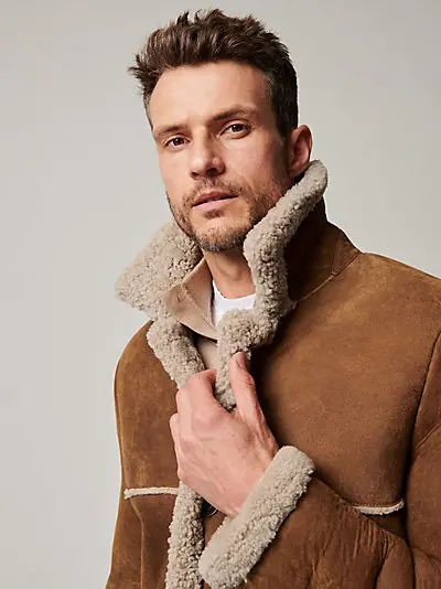 Overland Maverick Sheepskin Rancher Coat