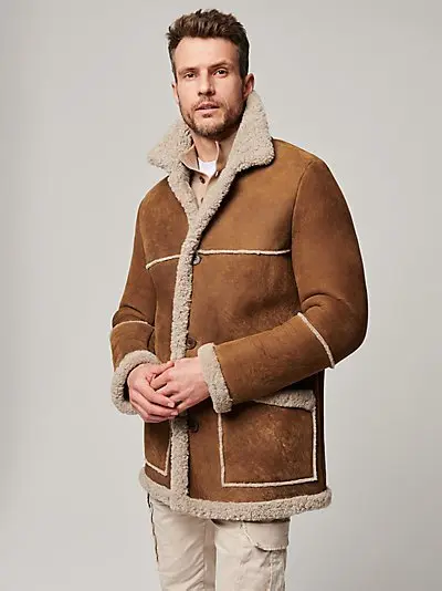 Overland Maverick Sheepskin Rancher Coat