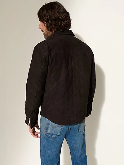 Overland Hawkeye Suede Leather Shirt Jacket