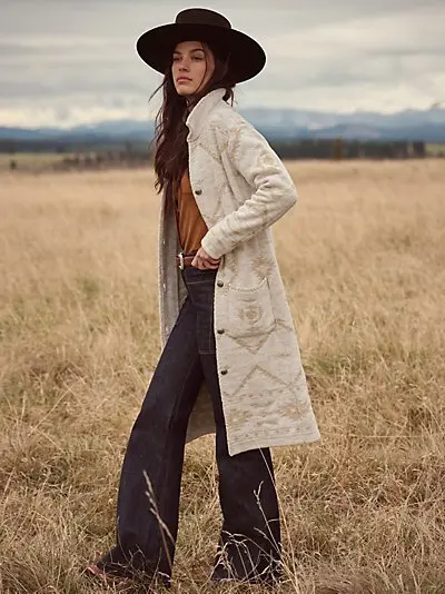 Overland Silverheels Peak Cotton Sweater Jacket - Foam
