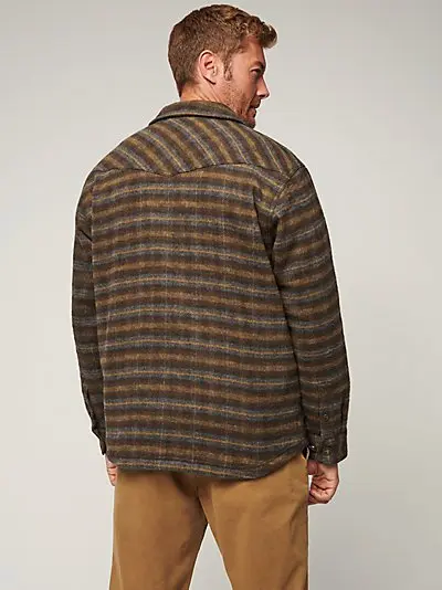 Overland Nashville Plaid Cotton Shirt Jacket