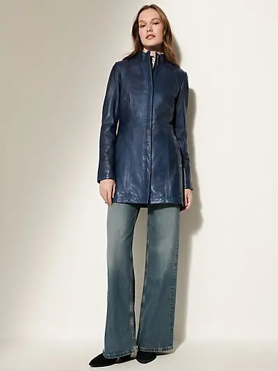 Overland Aurora Lambskin Leather Jacket