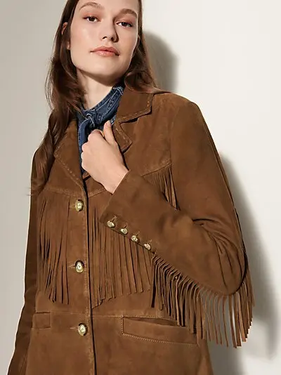 Overland Ashley Suede Leather Blazer