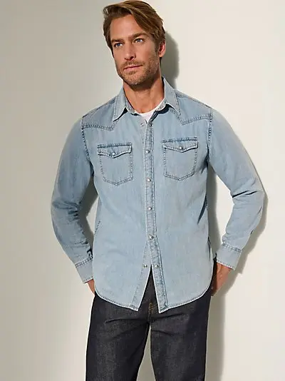 Overland Livingston Denim Shirt - Chambray