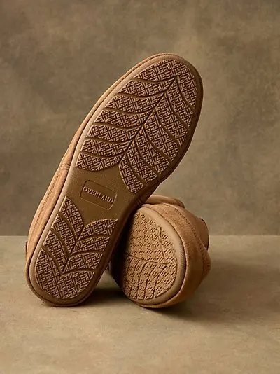 Overland Owen Sheepskin Slippers - Chestnut