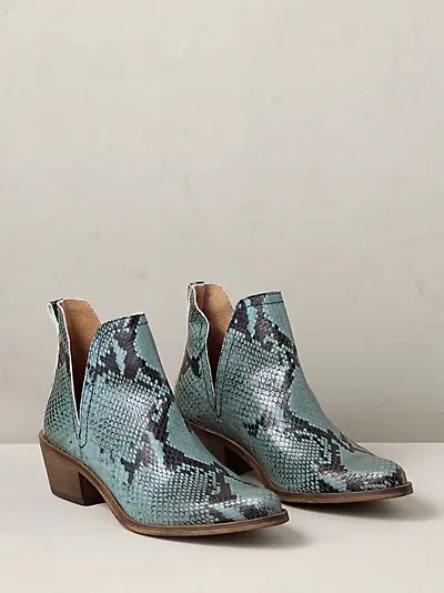 Overland Cassidy Embossed Leather Boots
