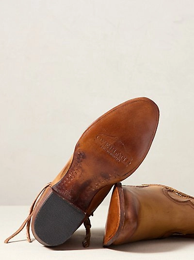 Overland Carly Leather Cowboy Boots
