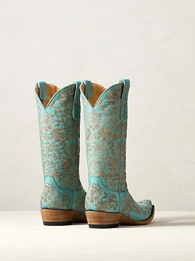 Overland Florence Leather Cowboy Boots