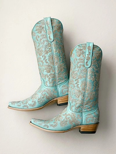 Overland Florence Leather Cowboy Boots
