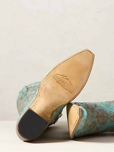 Overland Florence Leather Cowboy Boots