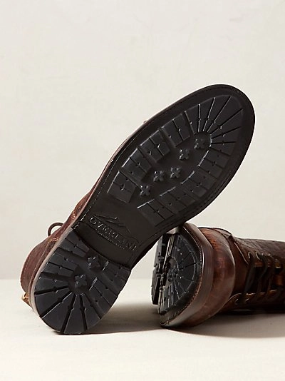 Overland Telluride Bison Leather Cap Toe Boots