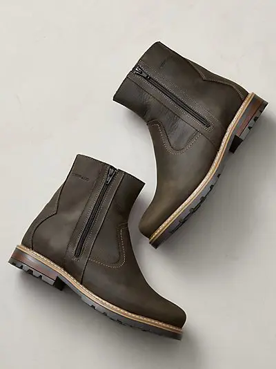 Overland Phoenix Shearling-lined Leather Boots - Rock
