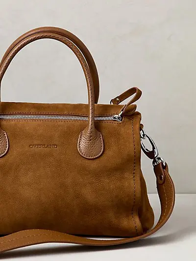 Overland Vicenza Medium Leather Crossbody Bag