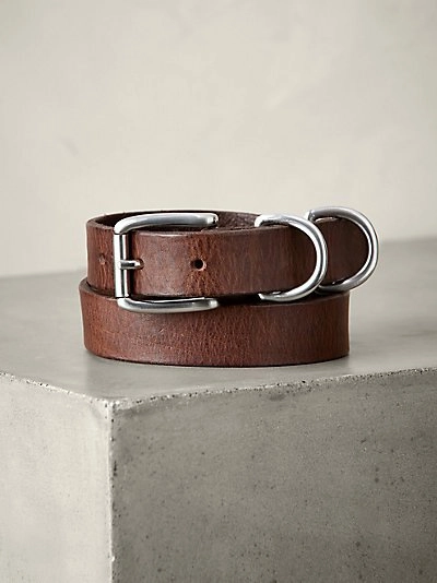 Overland Garda Distressed Leather Belt - Tan