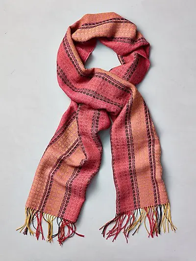 Overland Clio Alpaca Wool-blend Scarf - Rose/raquel 002