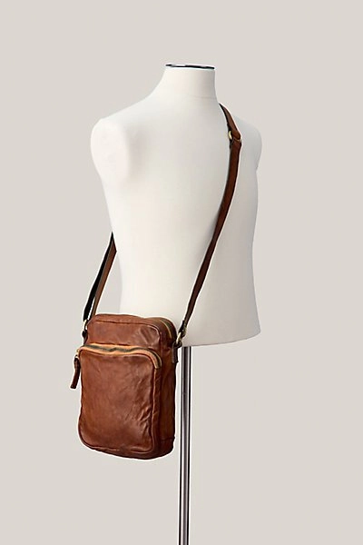 Overland Explorer Italian Leather Messenger Bag