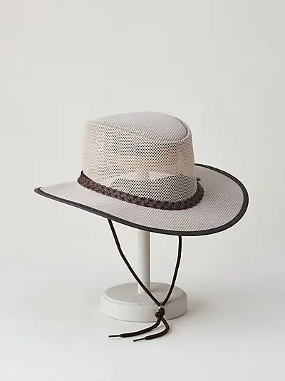 Overland Gulf Crushable Mesh Western Breezer Hat