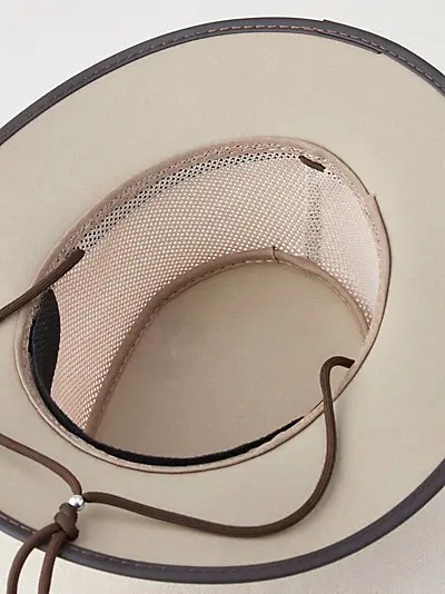 Overland Gulf Crushable Mesh Western Breezer Hat