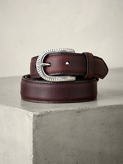 Overland Leather Belt - Brandy