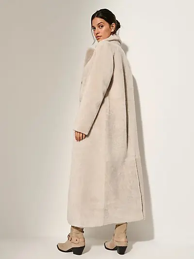 Overland Yvette Shearling Sheepskin Coat